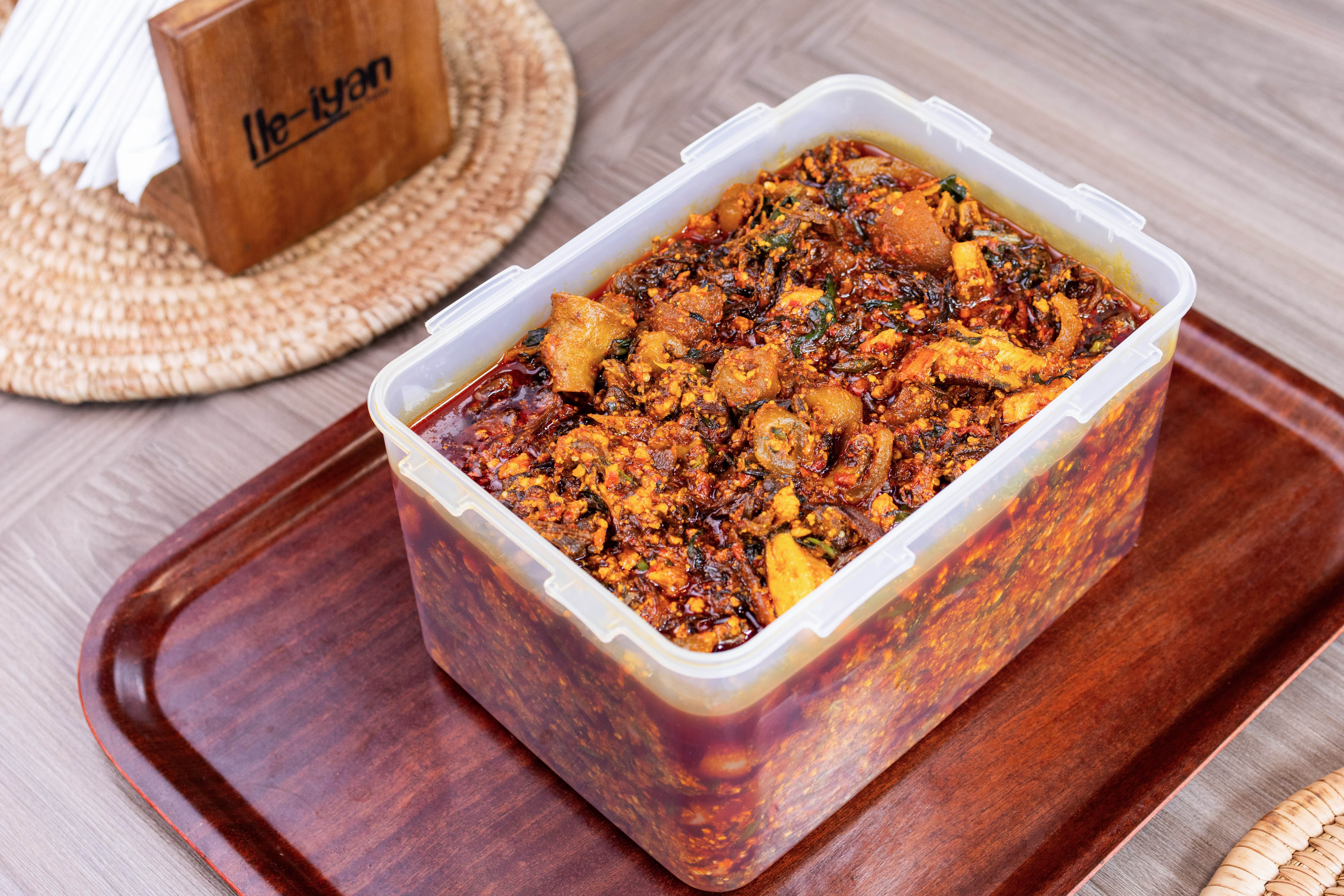 Ile Iyan by PODs | Order Pounded Yam & Egusi Soup in Lagos